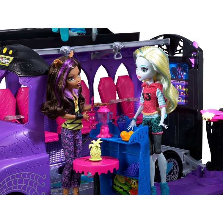 Школьный автобус и спа Монстер Хай Monster High Deluxe School Bus and ...
